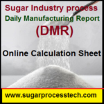 Daily Manufacturing Report (DMR) Cum Chemical Control (Sugar Lab ...
